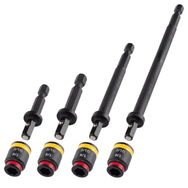 Malco C-RHEX Cleanable, Reversible Magnetic Hex Drivers (1/4" and 5/16")