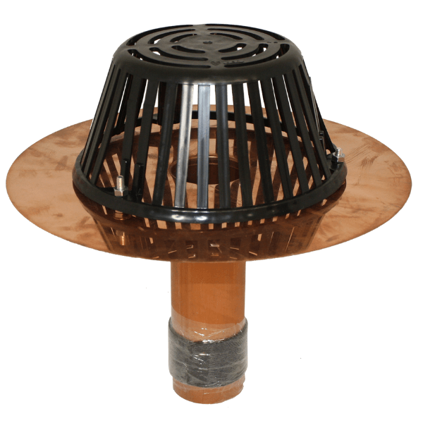 Marathon 3 in. Copper-Tite Drain w/Anti-Backup Seal