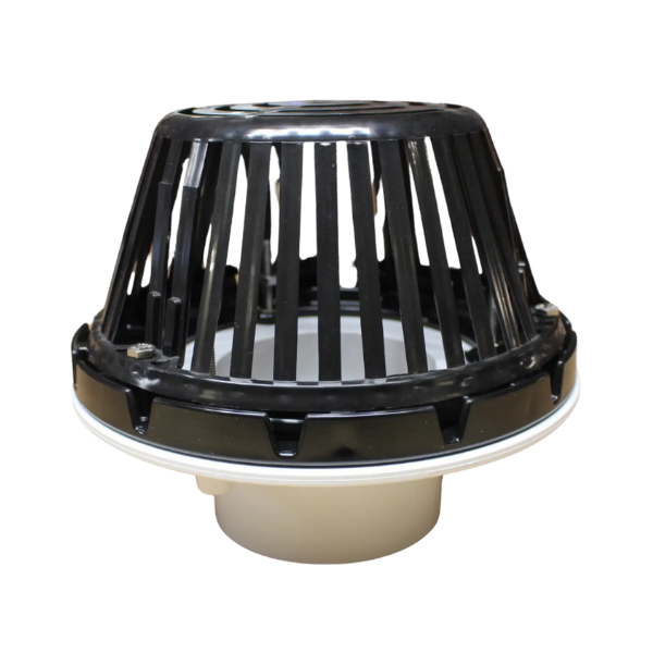 Marathon PVC Roof Drain Poly Dome