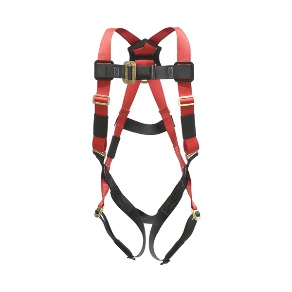 Super Anchor Safety 6001-R - Fall Arrester Full Body Harness, Red ...