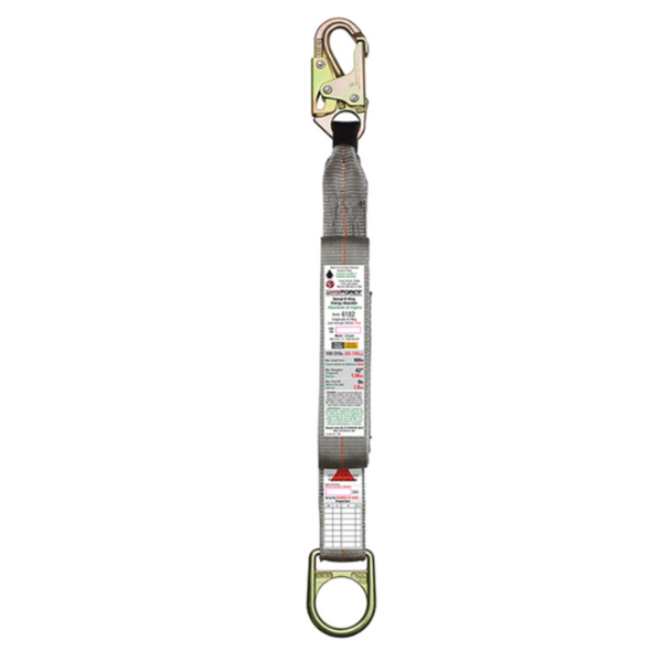 Super Anchor Safety 6182 MAX Force Absorber with Snaphook & D-Ring