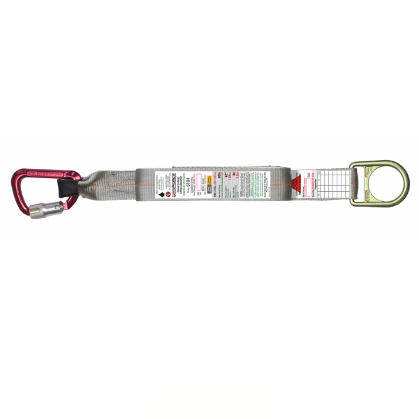 Super Anchor Safety 6184 MAX Force Absorber with Aluminum Carabiner & D ...