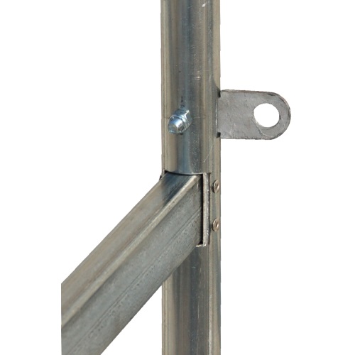 Tie Down RZ Guardrail Systems, 10ft. Swing Gate w/ Wheel & Gate Latch ...