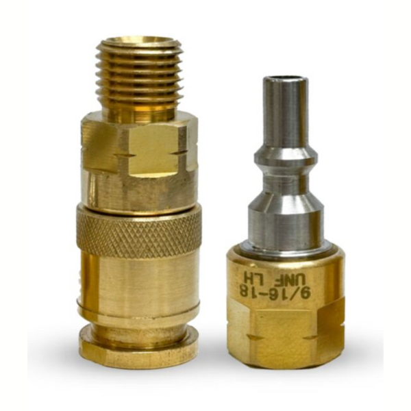 Amped Equipment Quick Connect-Release Coupling for LPG Torch and Hose ...
