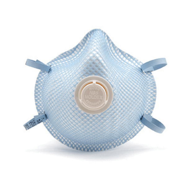 Moldex 2300N95 Series Particulate Respirators With Exhale Valve