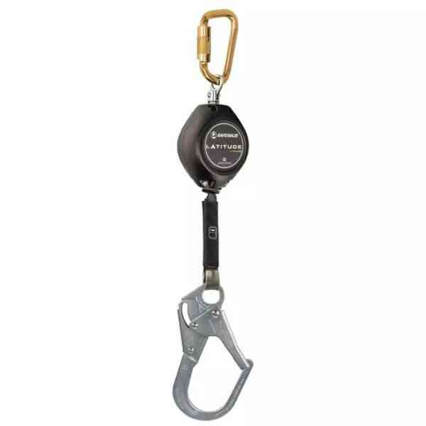 Safewaze Latitude HD 11' Single Web Self-Retracting Lanyard: Carabiner ...