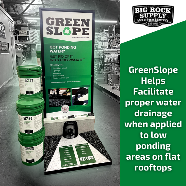 Protect Your Roof With GreenSlope | Big Rock Supply Blog