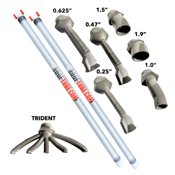 Roof Tube - One Flash Speed Kit, 9 Piece Bundle