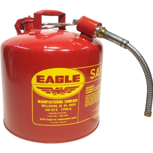 Eagle U2-51-S 5 Gal. Safety Gas Can (Type II)